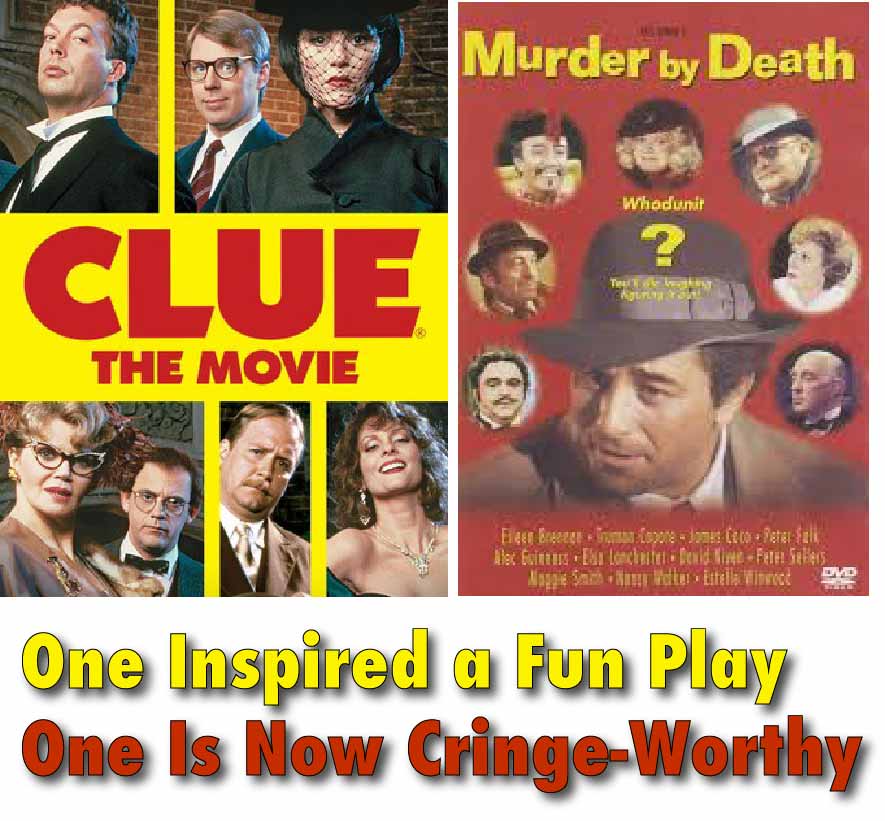 Murder Mystery Parodies: ‘Clue’⭐️⭐️⭐️ and ‘Murder by Death’⭐️⭐️ – Age ...